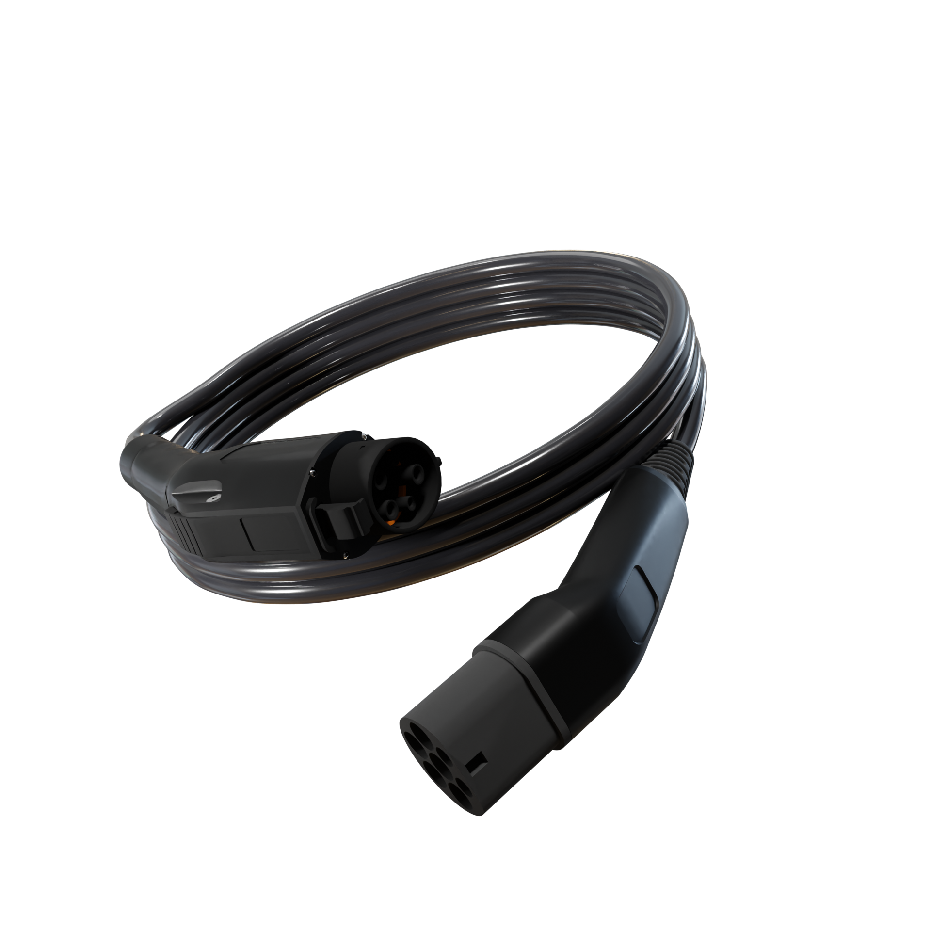 Wottz | Type 1 to Type 2 EV Charging Cable | Made In UK | evcables.com