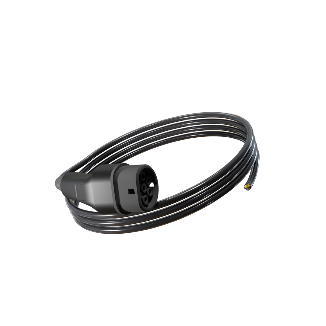 Type 2 Tethered EV Charging Cable – evcables.com