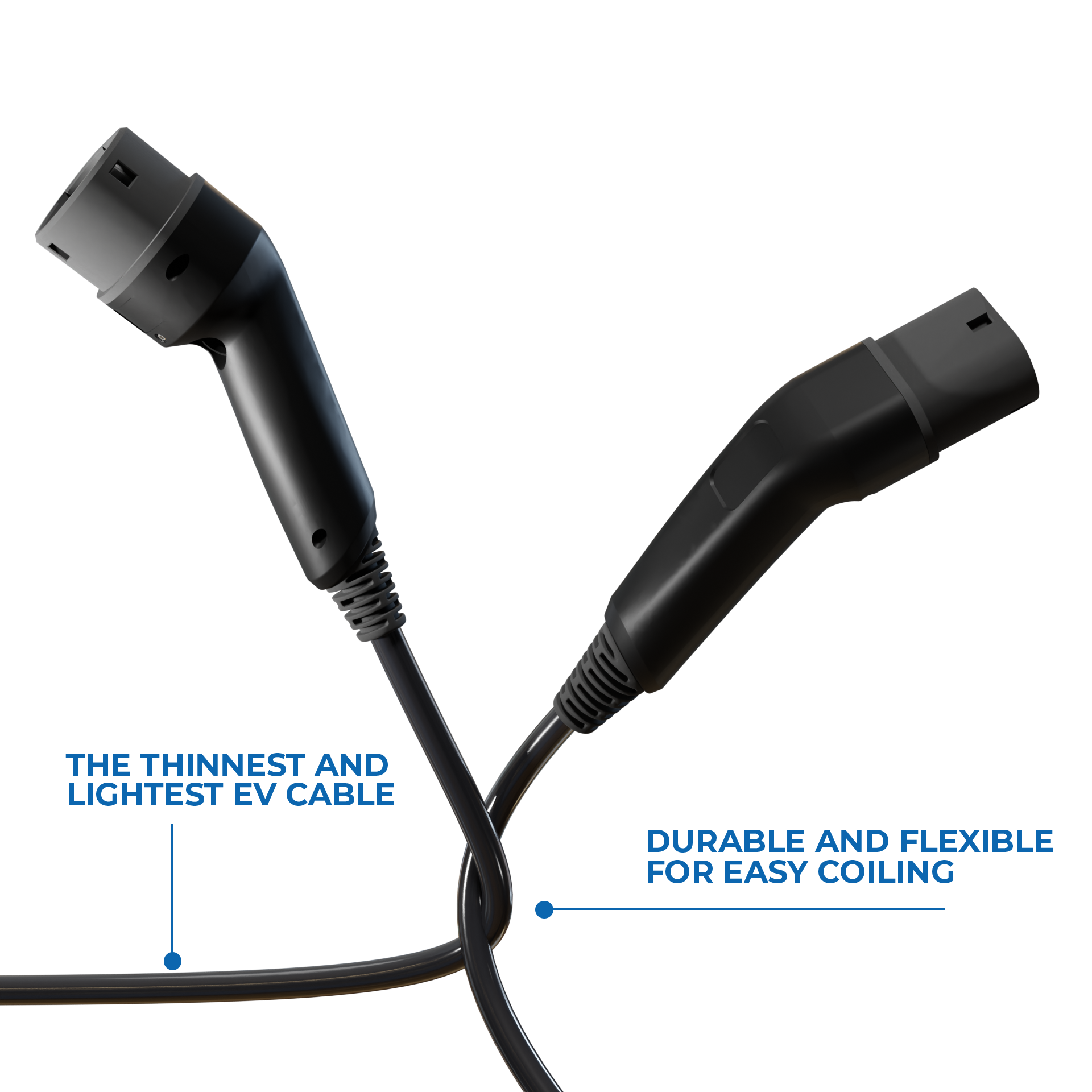 Type 2 to Type 2 EV Charging Cable – evcables.com