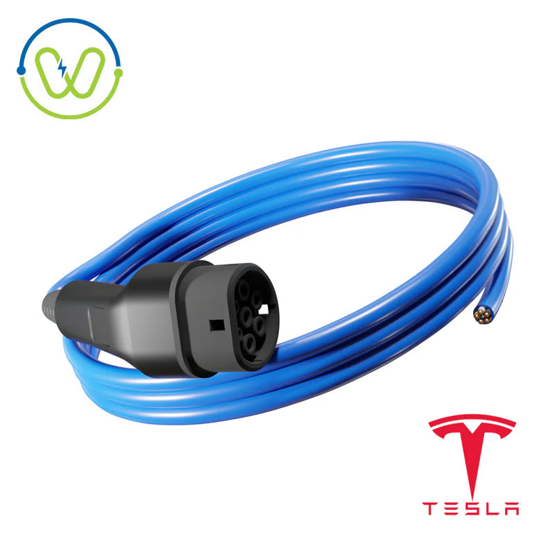 Tesla Tethered EV Charging Cable